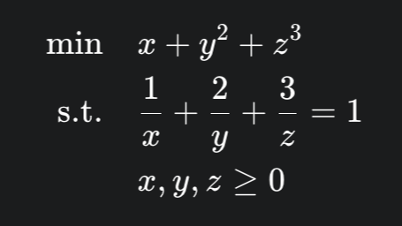 Puzzle: Textbook Optimization – insideopt